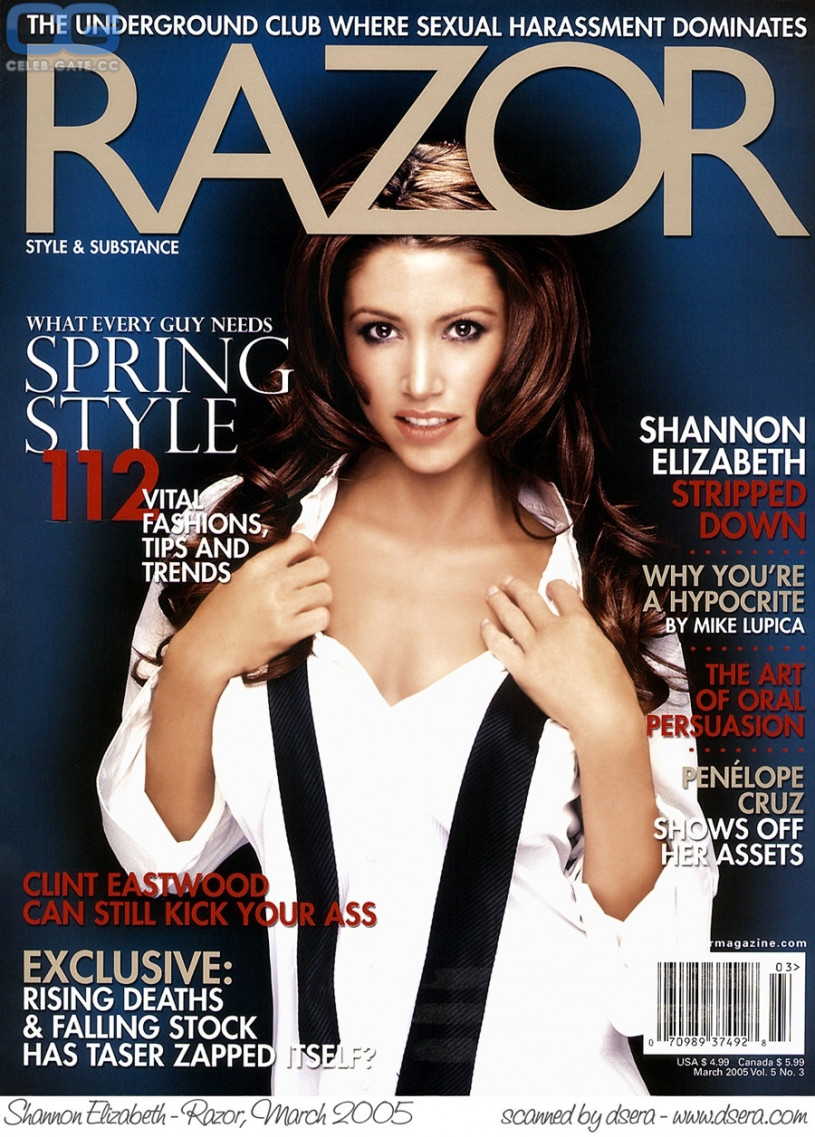 Shannon Elizabeth Nackt Nacktbilder Playboy Nacktfotos Fakes Oben Ohne 6721